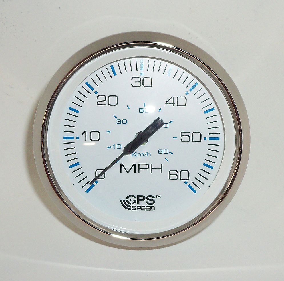 Speedometer - Faria 4" GPS -White