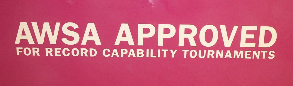 Decal - AWSA Approved For Record Capability Tournaments